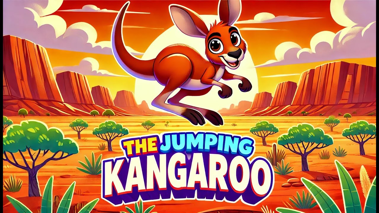 The Jumping Kangaroo Song 🦘 | Fun Kids Animation & Sing-Along! - YouTube