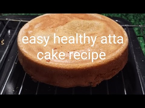 atta cake recipe||healthy cake|| Amrutha kitchen - YouTube
