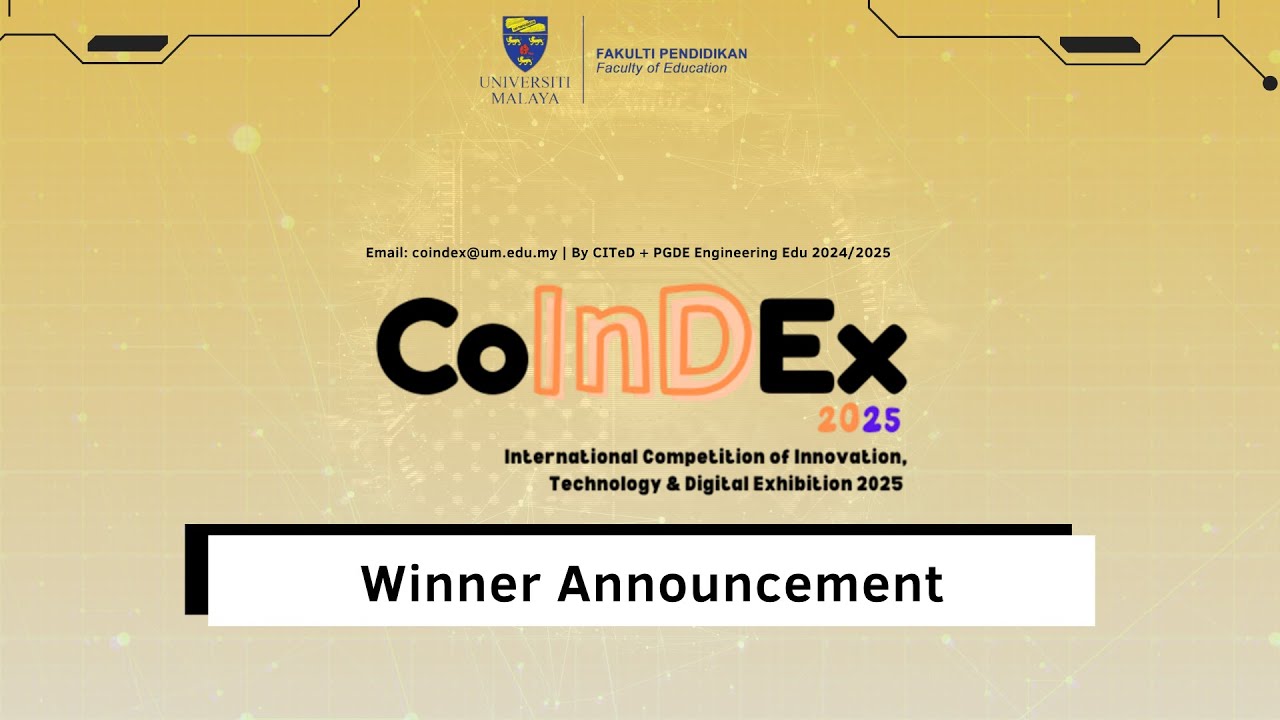 CoInDEx 2025 | Winner Announcement - YouTube