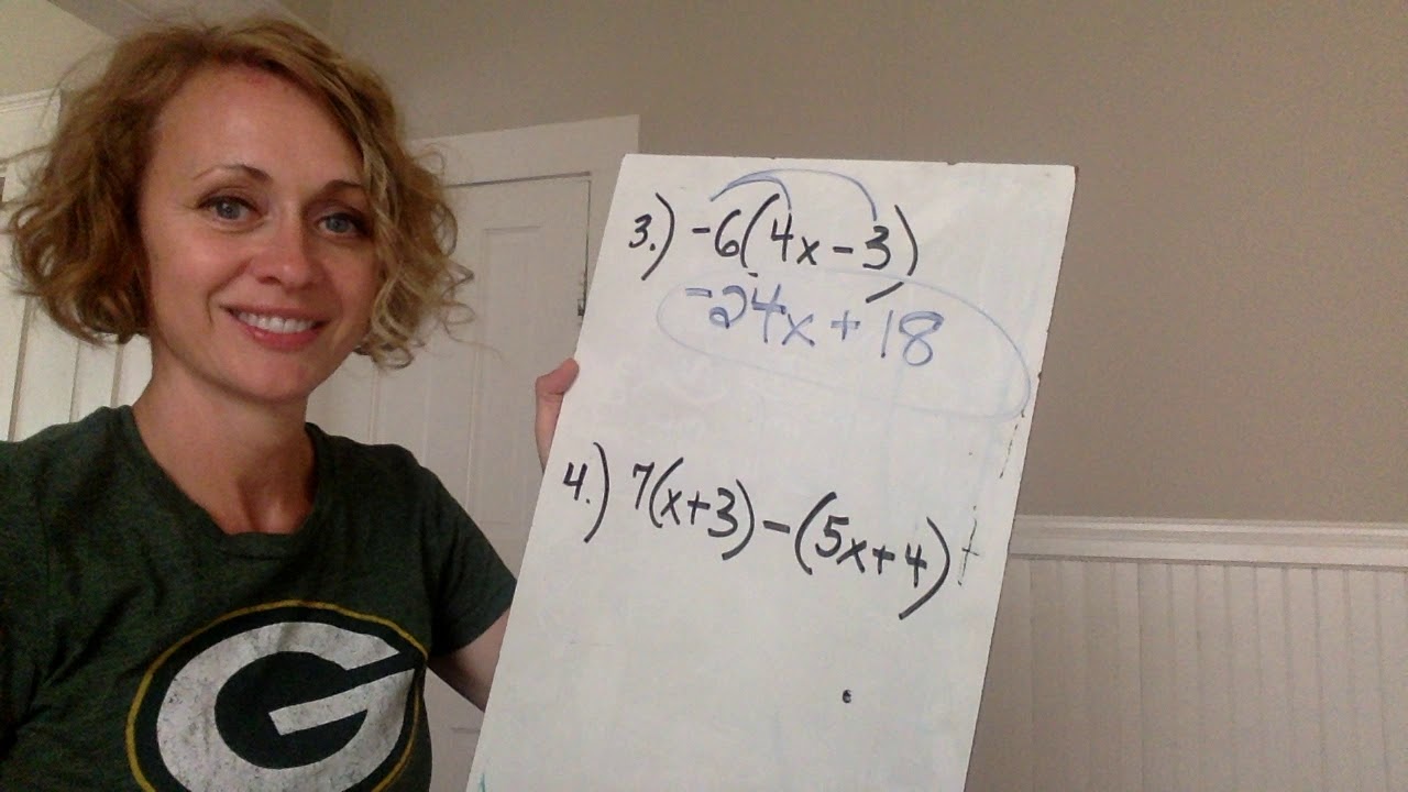 Distributive Property Review - YouTube