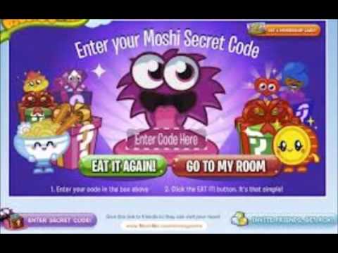 New Moshi Monsters secret codes for 2013 - YouTube