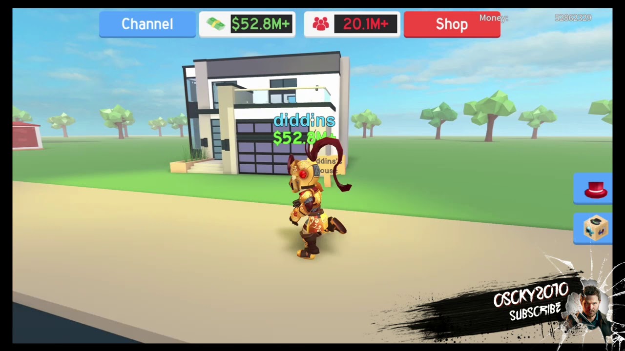 Roblox youtuber simulator - YouTube