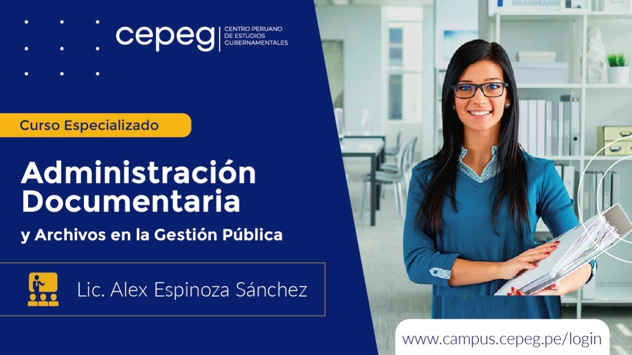 Curso Archivos 04-03-2020 | CEPEG - YouTube