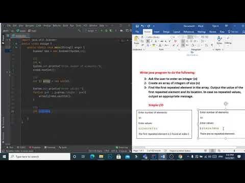 array 1D 3(JAVA2) ITCS 107/114 - YouTube
