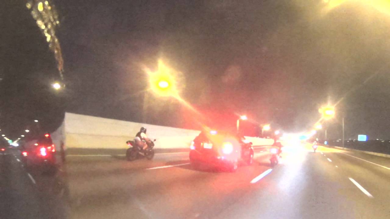 Road Rage Incident Involving Motorcycles and SUV - YouTube
