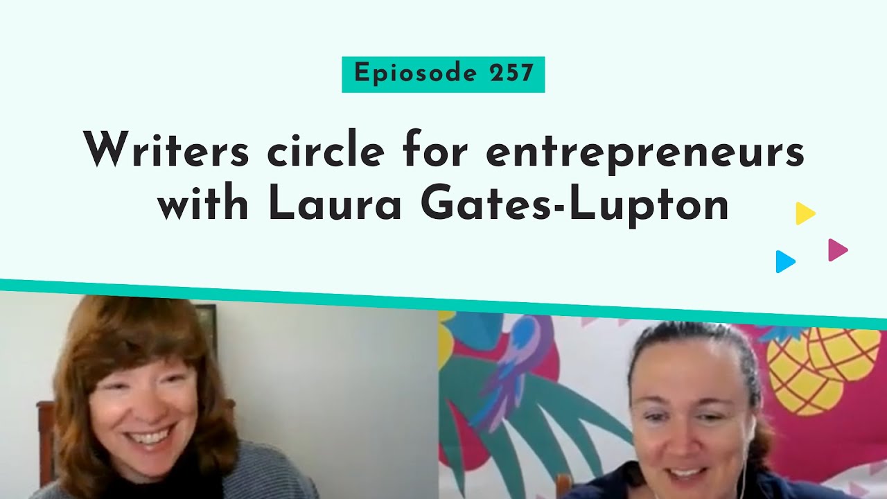Writers circle for entrepreneurs with Laura Gates-Lupton - YouTube