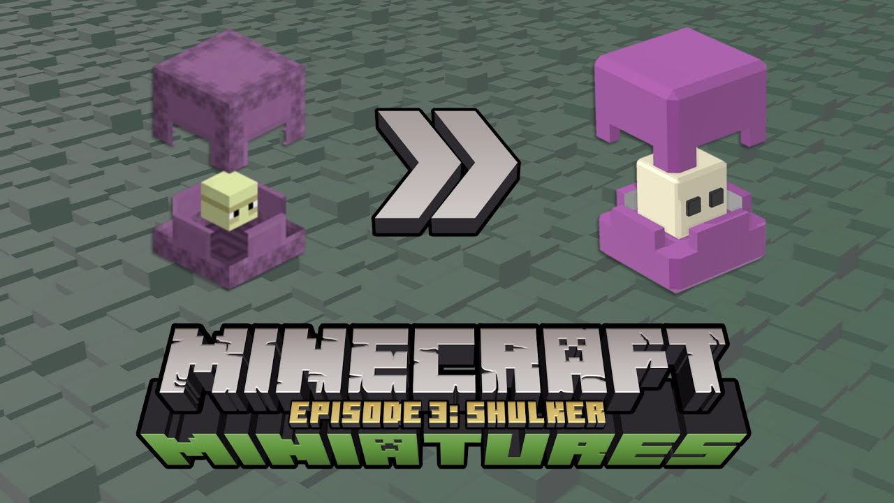 Minecraft Miniatures Ep 3: Shulker - YouTube