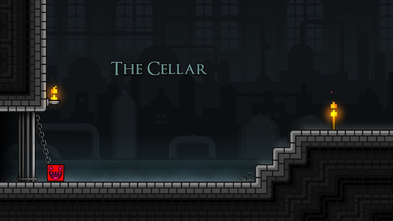 Geometry Dash - THE CELLAR (PLATFORM) | 100% Complete - All Coins ...