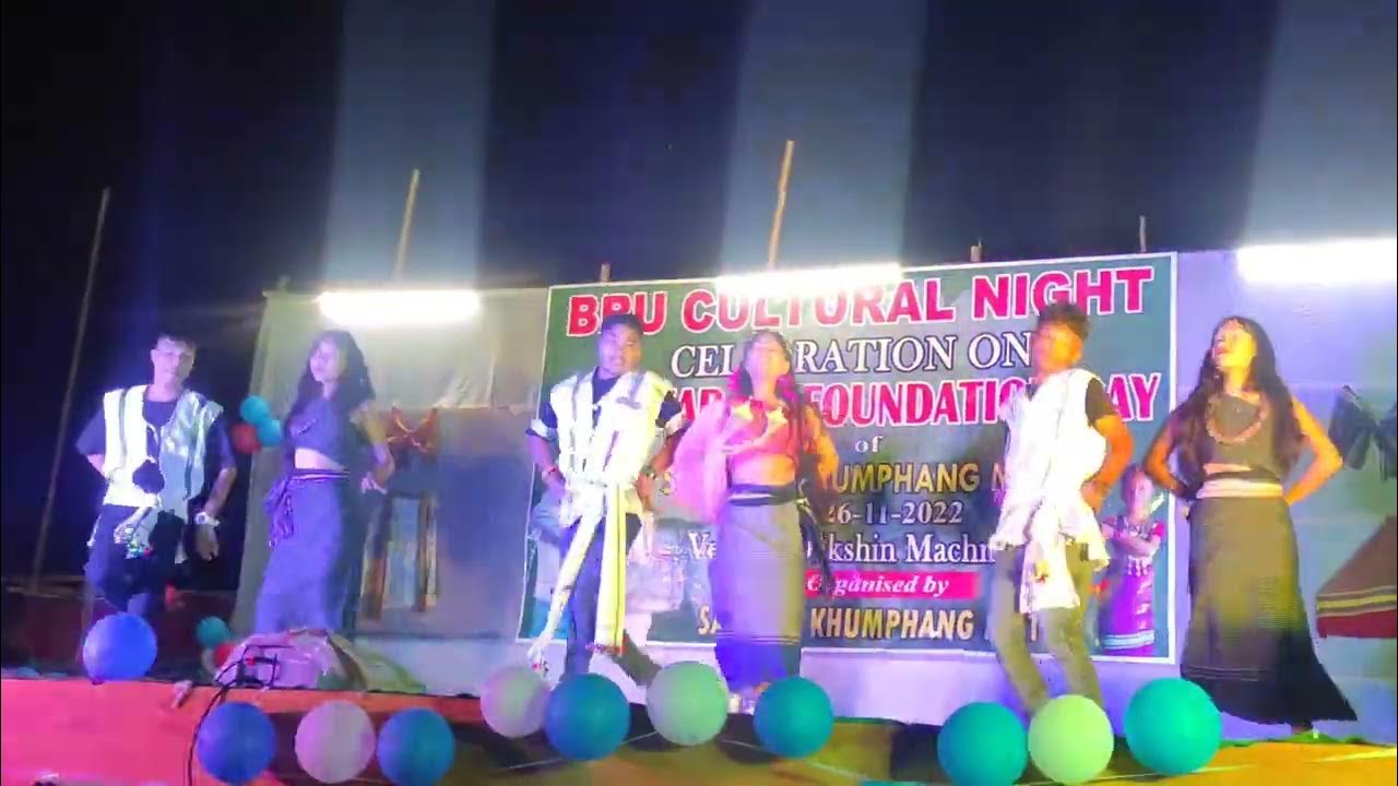 (Bru) Reang Culture program/Ramguna para dance group - YouTube