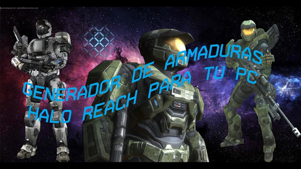 vanity generador de armaduras de halo reach para pc.HD. - YouTube
