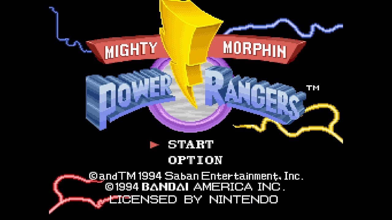 Mighty Morphin Power Rangers (SNES) - Longplay - Full Playthrough ...