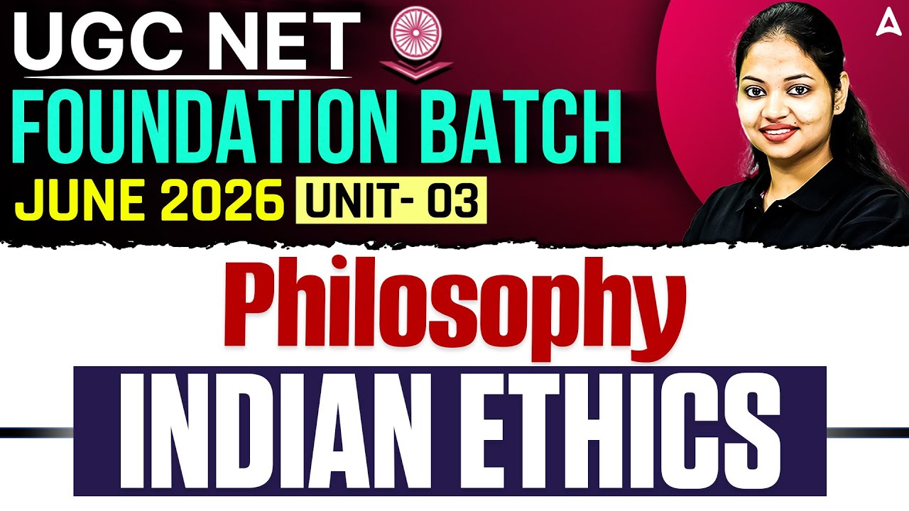 UGC NET Philosophy | Unit 3 Complete Preparation 2026 | By Tejasvi ...