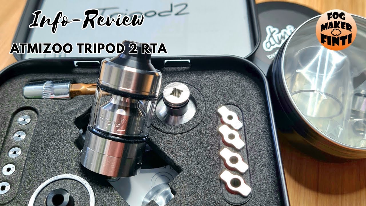 Atmizoo Tripod 2 RTA Deluxe Edition + Extension Kit | Info Review - YouTube