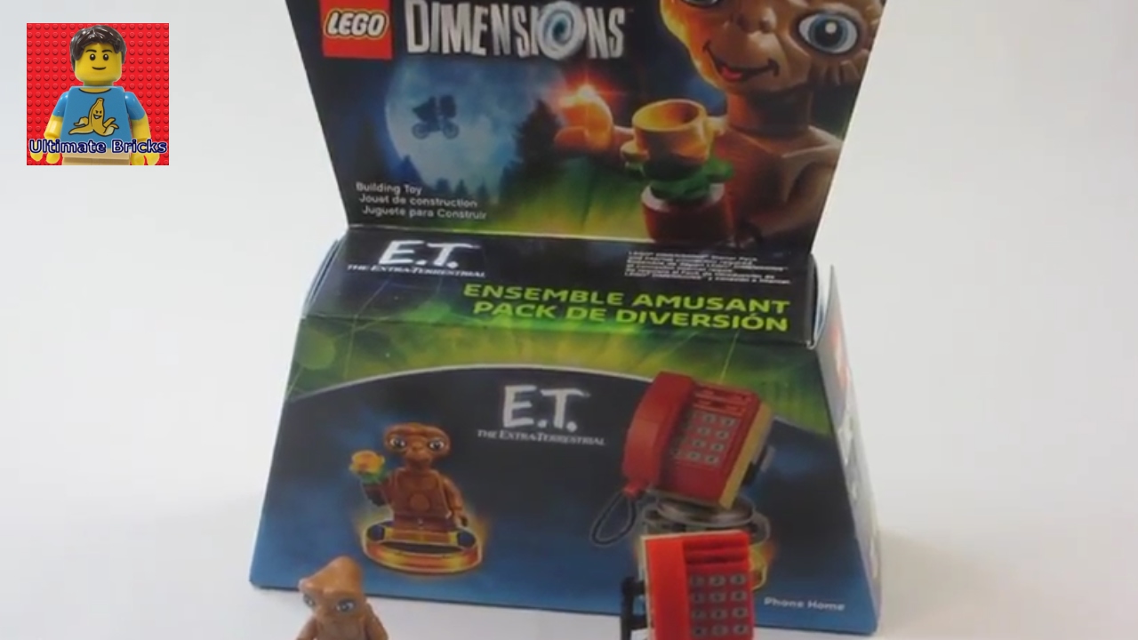 LEGO Dimensions - ET Fun Pack Review set 71258 - YouTube