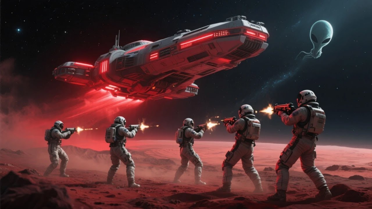 Alien Invasion. Mars Colony's Last Stand | Sci-fi Stories - YouTube