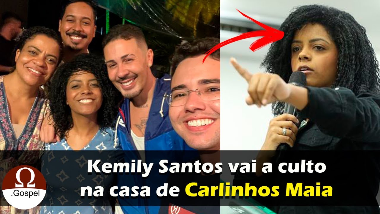 Kemily Santos vai em culto na casa de Carlinhos Maia - YouTube