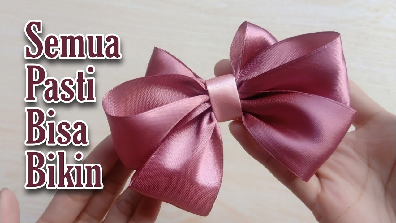 Simpul Pita Mudah dan Unik || Cara Mudah Membuat Pita - YouTube
