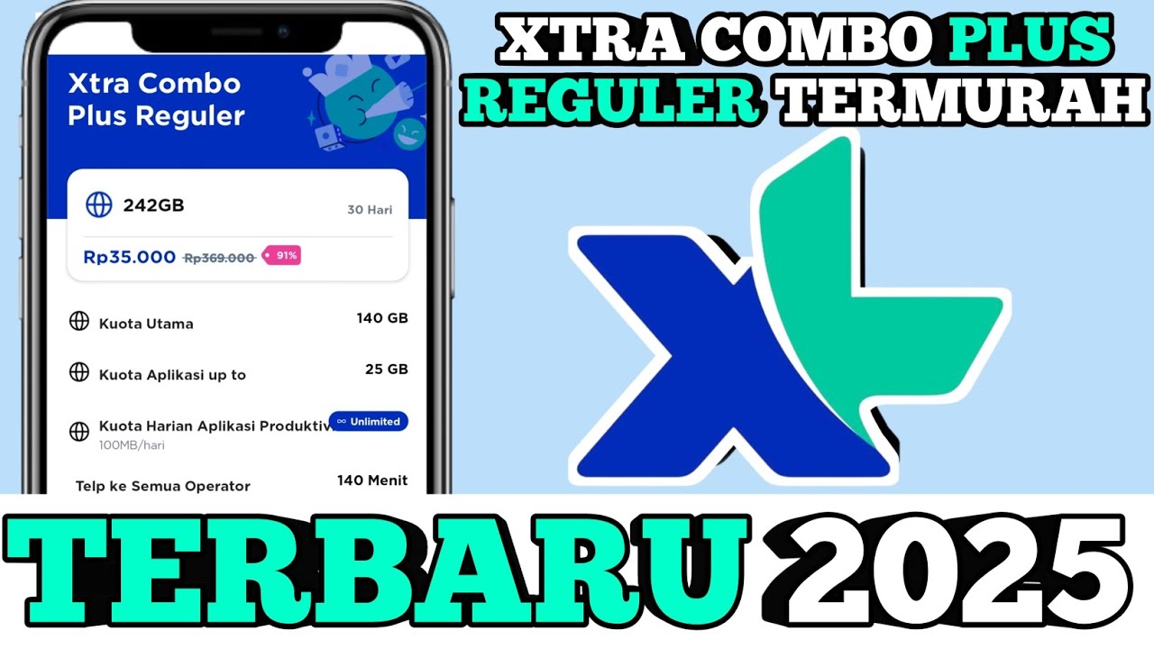 Xtra Combo Plus Reguler Termurah 2025 - YouTube