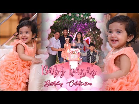 BABY IVANA'S BIRTHDAY HIGHLIGHT BY SMILEWAYS STUDIO - YouTube