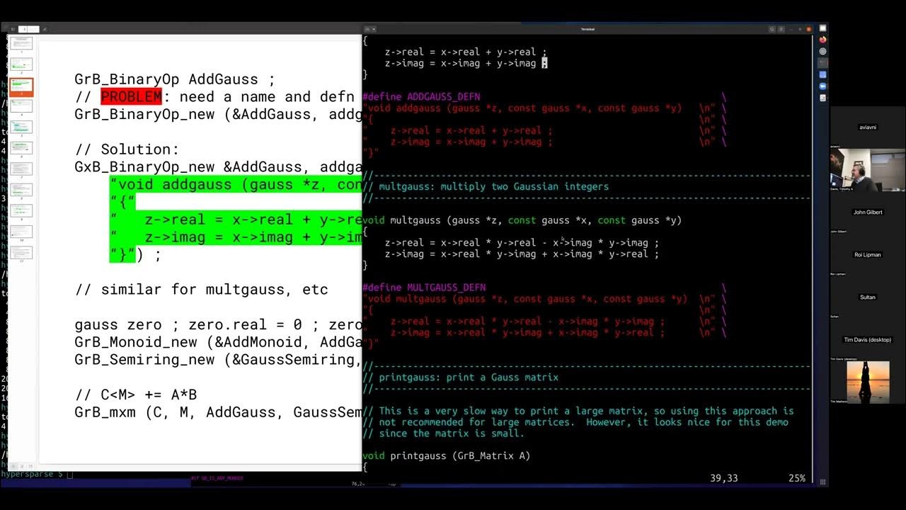 JITIFYER for SuiteSparse:GraphBLAS - YouTube