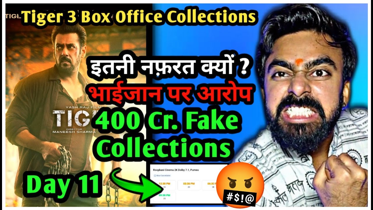 Tiger 3 Box Office Collections | Tiger 3 Box Office Collection Day 11 ...