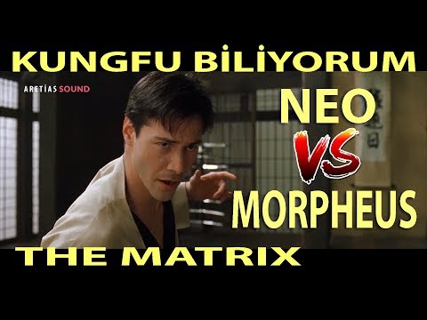 The Matrix  Neo Vs Morpheus Kungfu Sahnesi