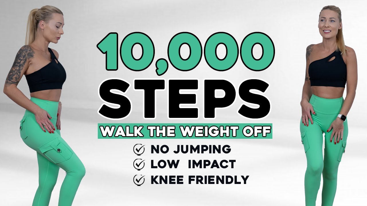 🔥10000 STEPS WALKING WORKOUT🔥 10K Steps Challenge🔥 1 Hour Fat Burning🔥 ...