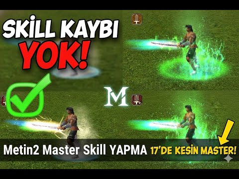 Metin2'de SKILL Master Yapma Garantili Yöntem! (17-20 Level Arası Kesin Çözüm)