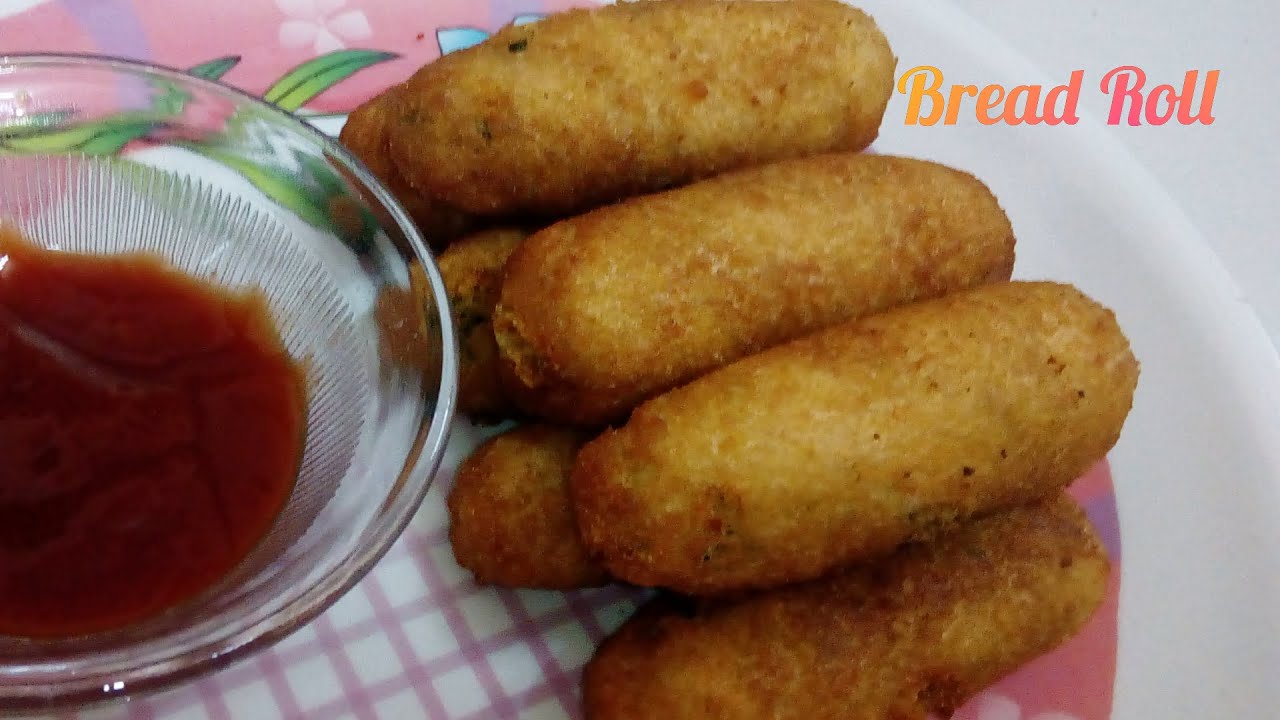బ్రెడ్ రోల్ |Yummy and Tasty Bread Roll Recipe|snacks Recipe - YouTube