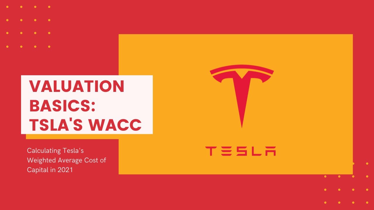 Valuation Basics: Calculating Tesla's (TSLA) WACC in 2021 From Scratch ...