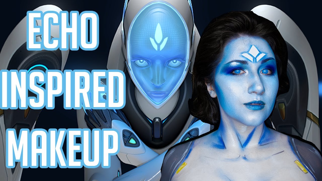Tutorial: Overwatch Echo-Inspired Makeup created by PTBARPUN | Gamer ...