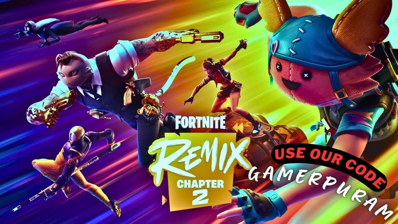 Fortnite Chapter 2 Remix Battle pass ( Showcase ) - YouTube