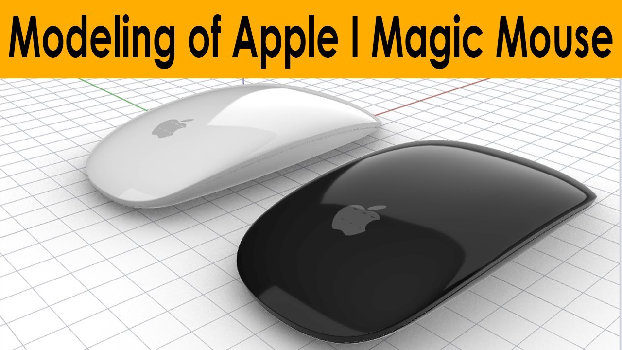 3D Modeling of an Apple Mouse I Magic Mouse | Apple | I Magic ...