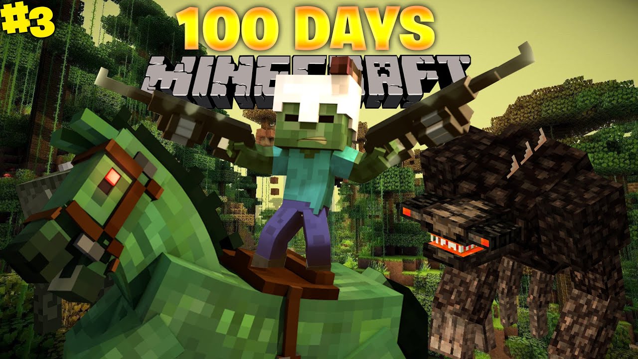 SURVIVING 100 Days in a Zombie's Apocalyptic in *UNDEADGROUND* world ...