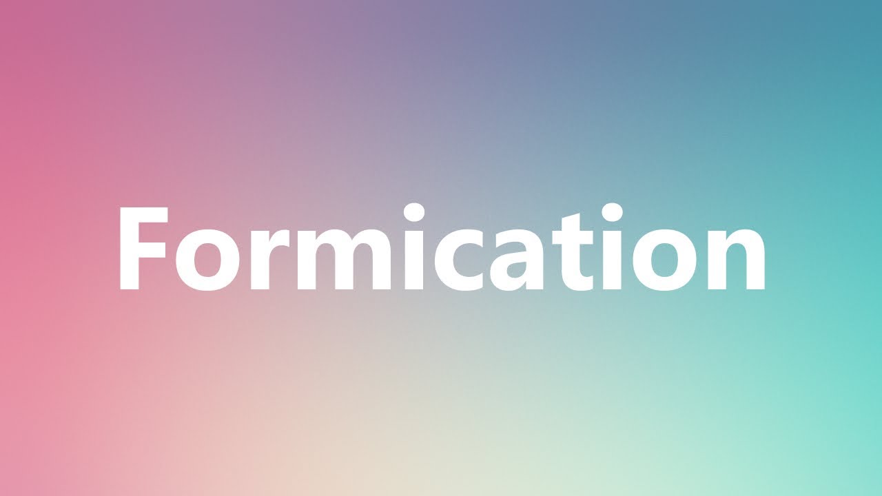 Formication - Medical Definition and Pronunciation - YouTube