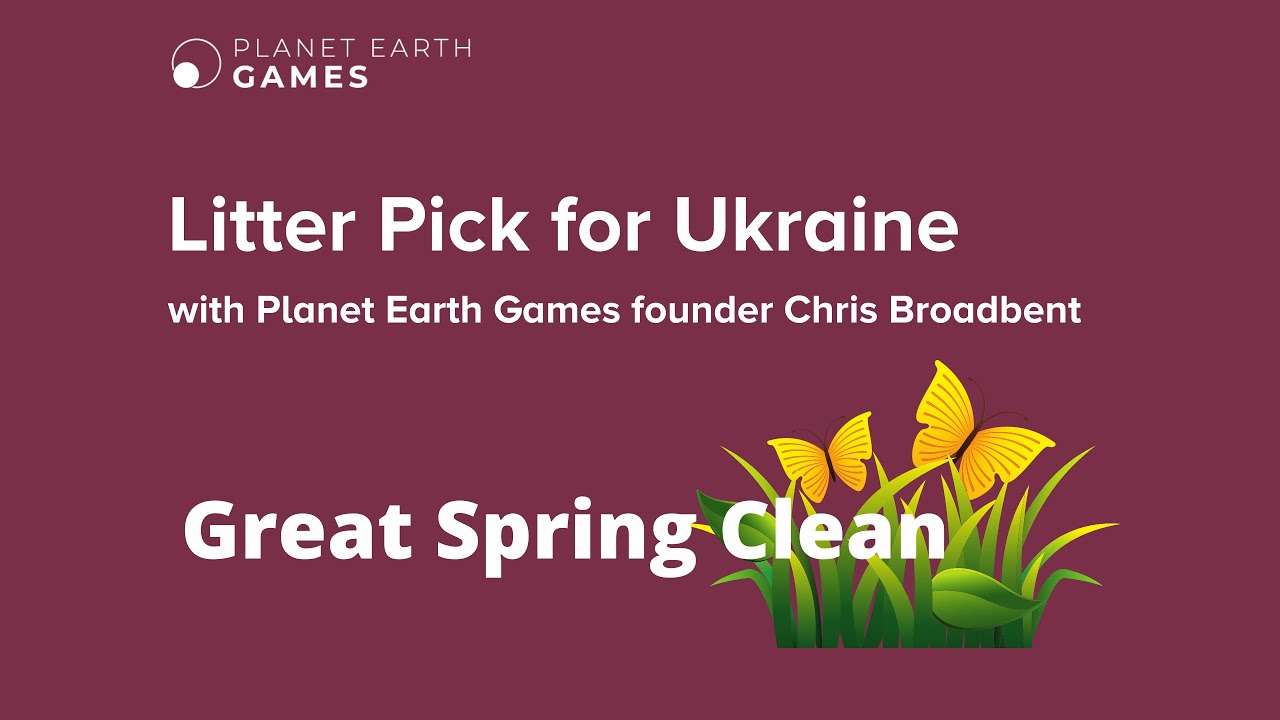 Great Spring Clean - Challenge 1, Litter Pick For Ukraine - YouTube