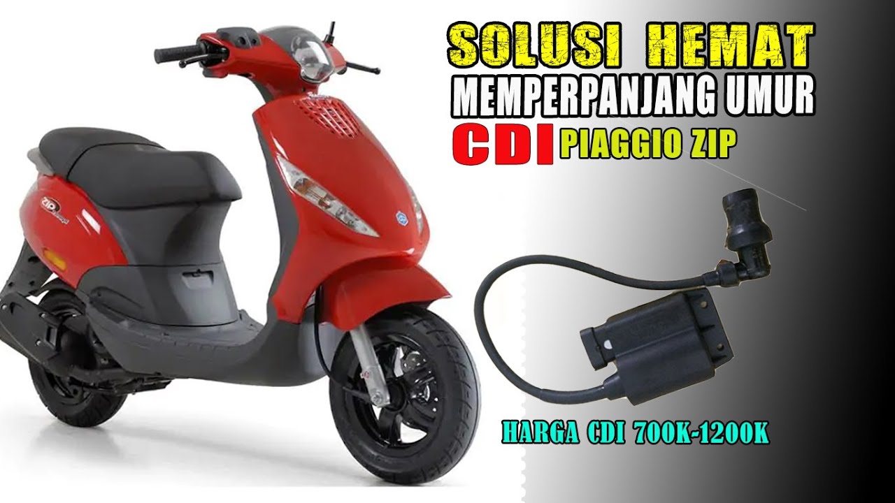Cara Pindah Posisi CDI Piaggio ZIP.!! Pengguna Piaggio ZIP Wajib Tau ...