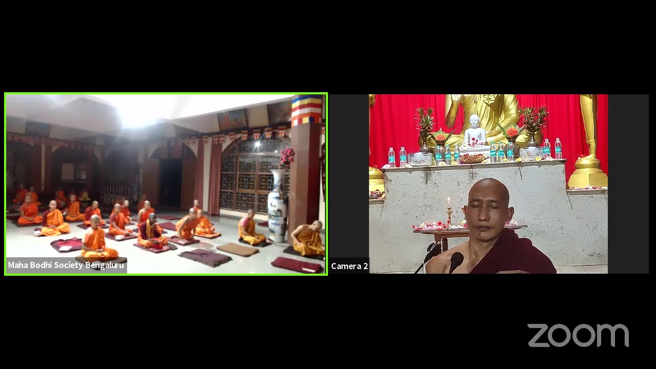 (Evening Short Program) Dhammacakka Day (Ashalha Purnima) Mahabodhi ...