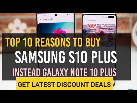 Samsung Galaxy S10 Plus VS Galaxy Note 10 Plus | Best Deals 2020 - YouTube