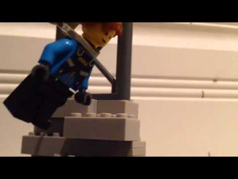 Lego zip-line - YouTube