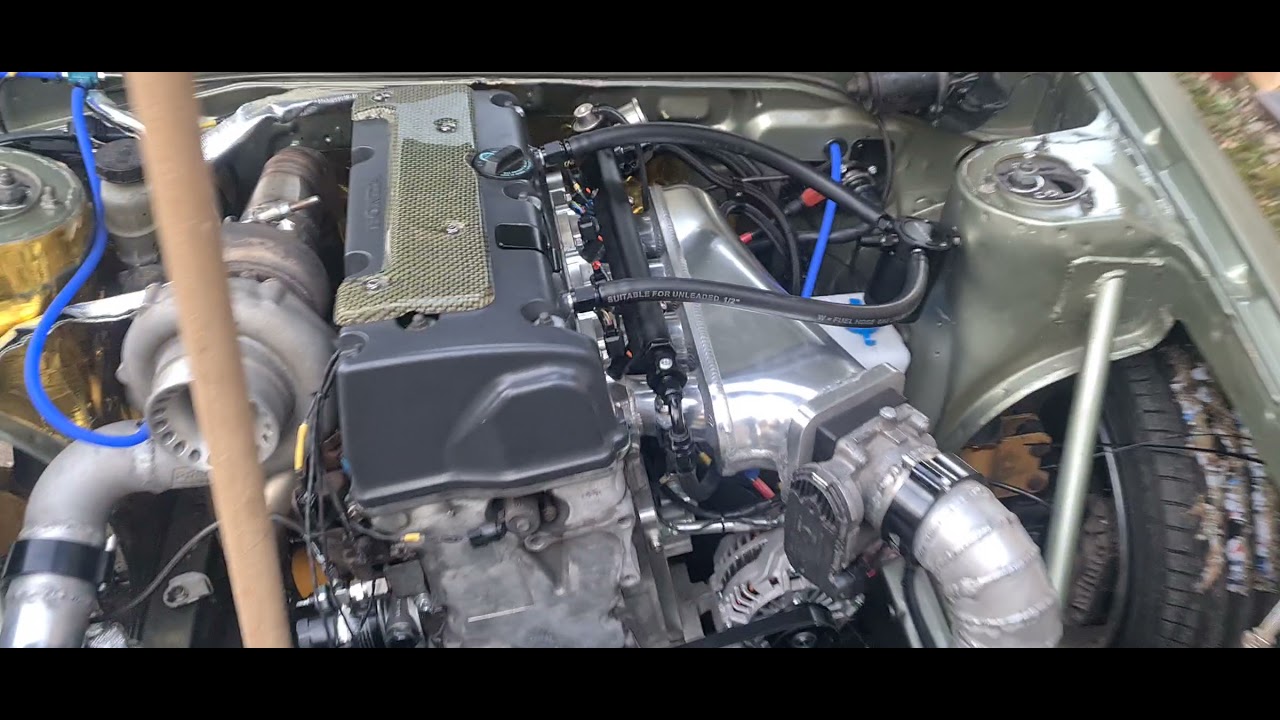 k24 turbo ae86 idle and walkaround #ae86 - YouTube