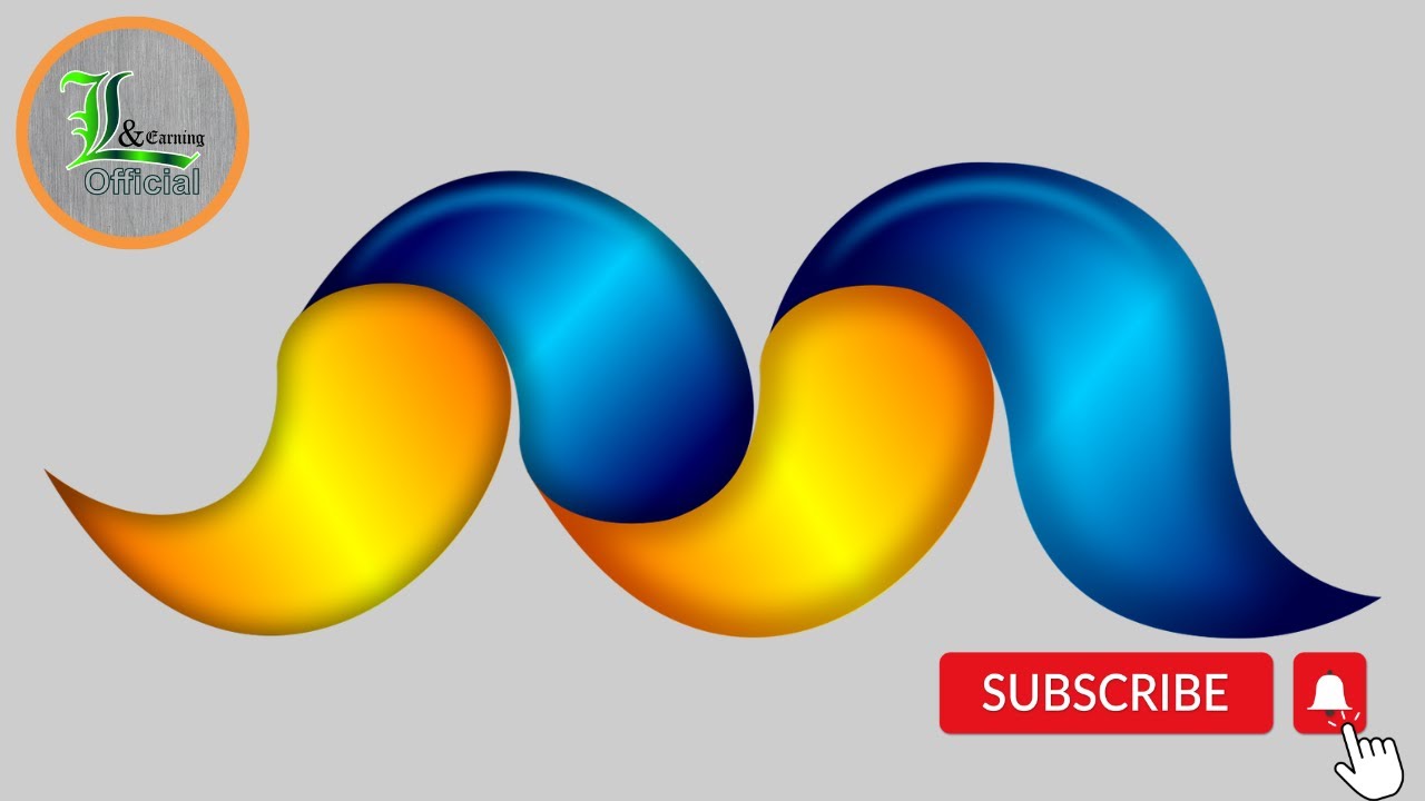 How to abstract logo menupulation CorelDraw || how to create abstract ...