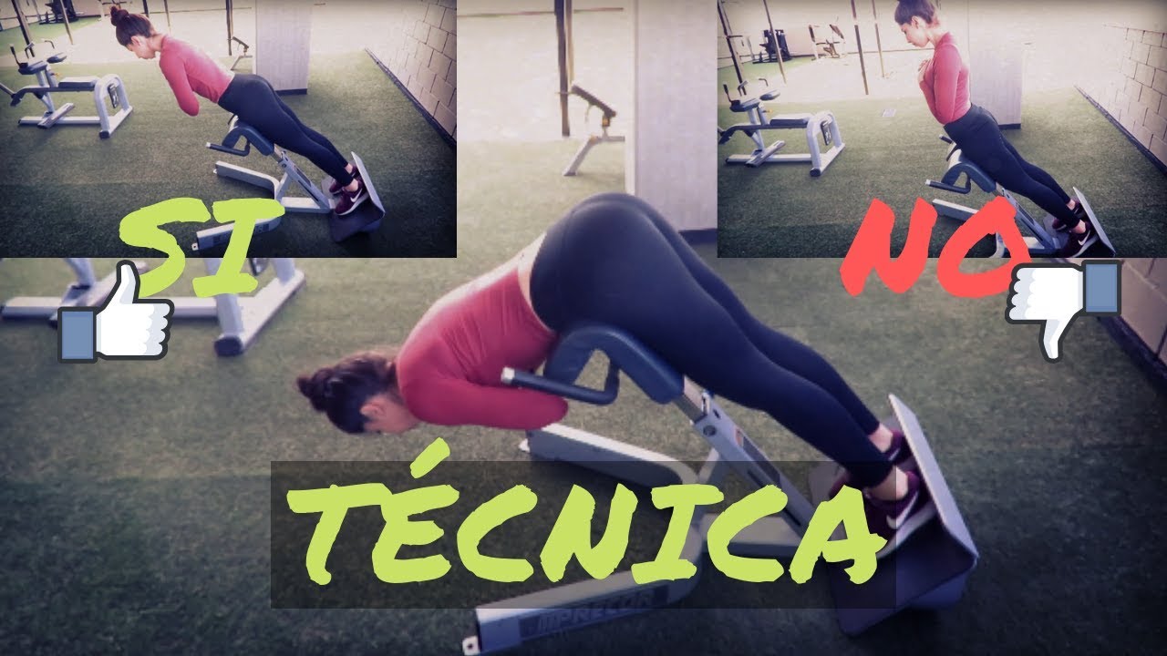 Extensión de Caderas en Banco de 45° / AKA Hiperextensiones - YouTube