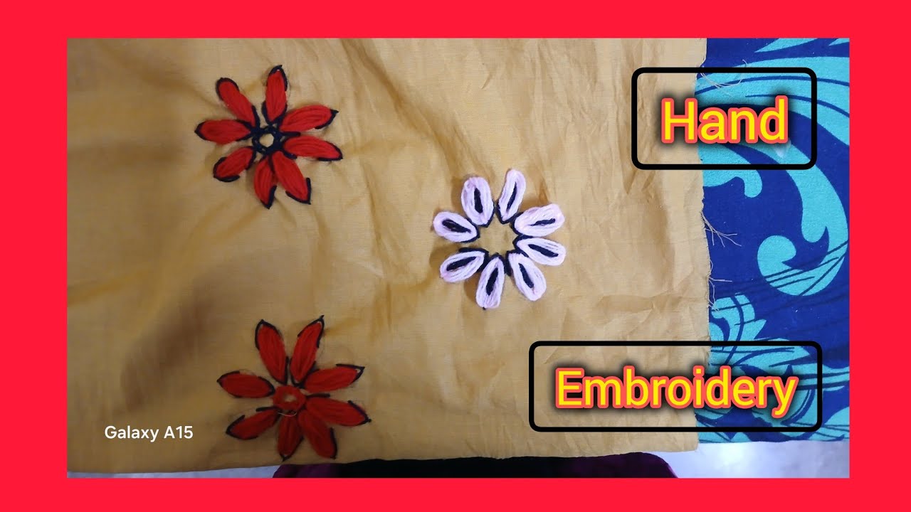 Handwork | Embroidery for beginner | Fun 😁 with shahnaz | - YouTube
