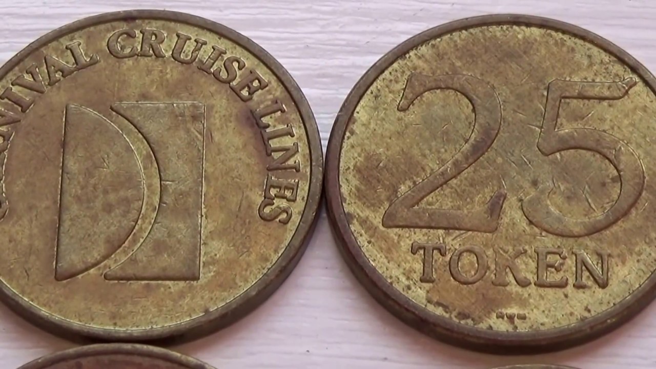 Carnival Cruise Line 25 Token - YouTube