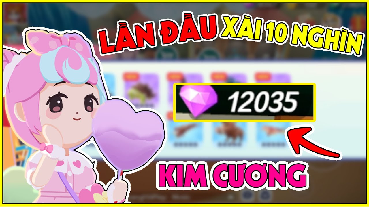 LẦN ĐẦU DÙNG 10000 KIM CƯƠNG SĂN PET VVIP CỰC HIẾM TRONG PLAY TOGETHER ...