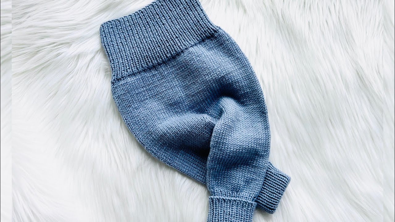 Easy Knit Baby Pants, Leggings, Trousers Basic Pattern Little Max Set ...