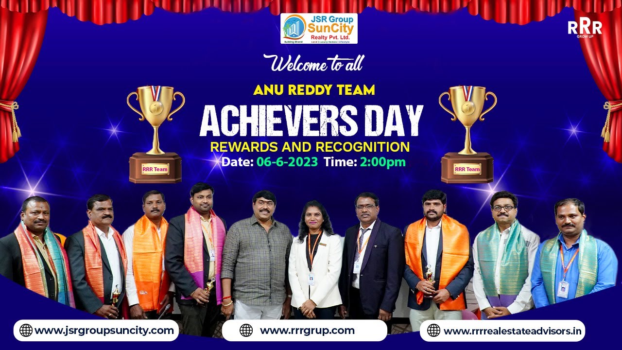 JSR Group Suncity | Anu Reddy Team RNR Program | Date: June 6th 2023 ...