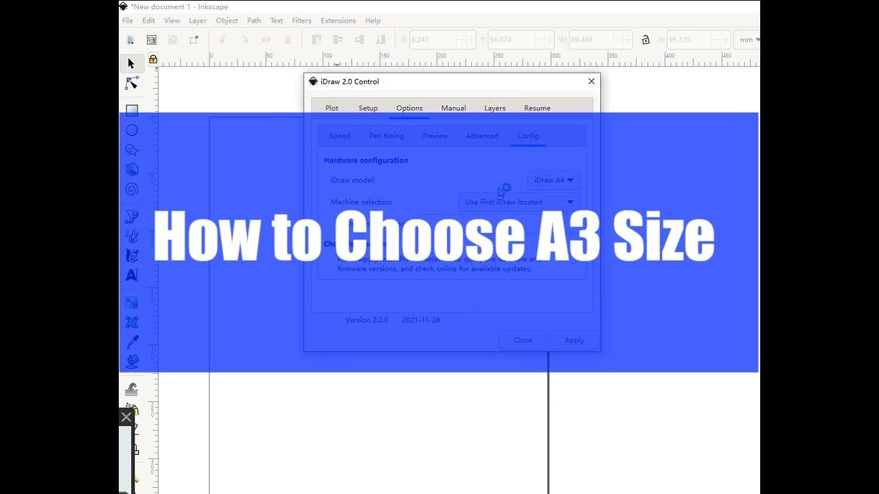 How To Choose A3 Size For Your IDraw 2 0 And H Versions YouTube how-to-choose-a3-size-for-your-idraw-2-0-and-h-versions-youtube