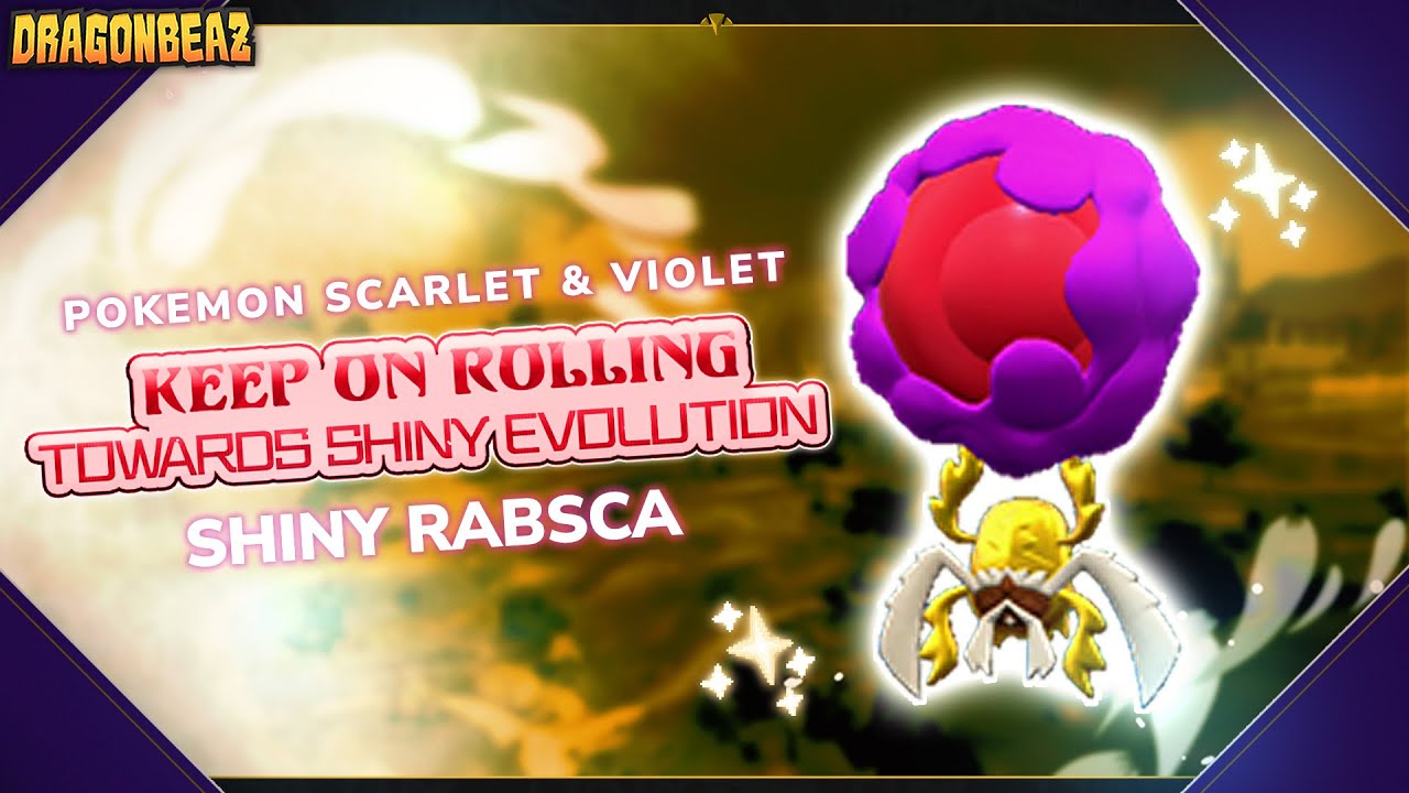 Keep On Rolling Towards Shiny Evolution! | Shiny Rabsca Reaction in ...